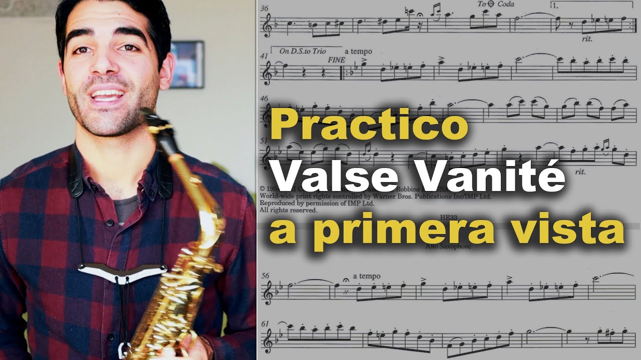 Sesión de estudio 1: Valse Vanité - YouTube
