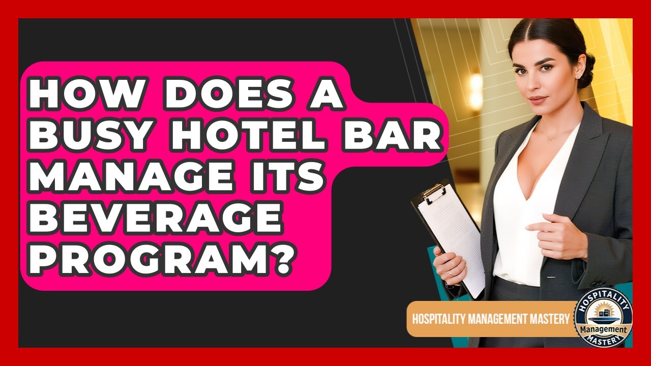 How Does A Busy Hotel Bar Manage Its Beverage Program? - Hospitality ...