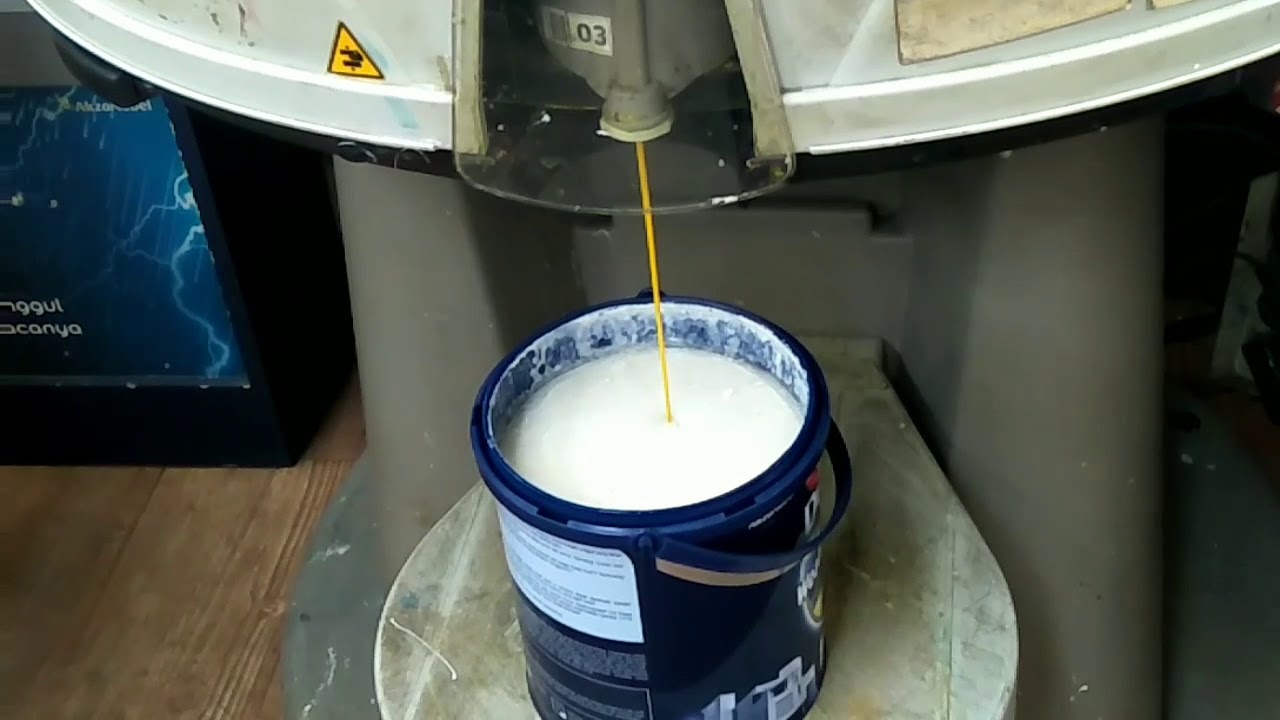 PROSES MIXING CAT DULUX WEATHERSHIELD PROBASE D 2.5 LT MENGGUNAKAN ...