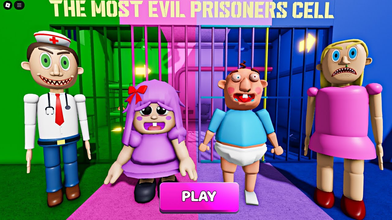 EVIL DOCTOR Vs BABY POLLY Vs BABY BERRY Vs EVIL MOM? SCARY OBBY #roblox ...