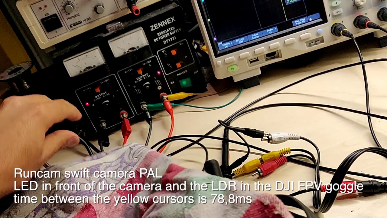 DJI FPV latency test - YouTube