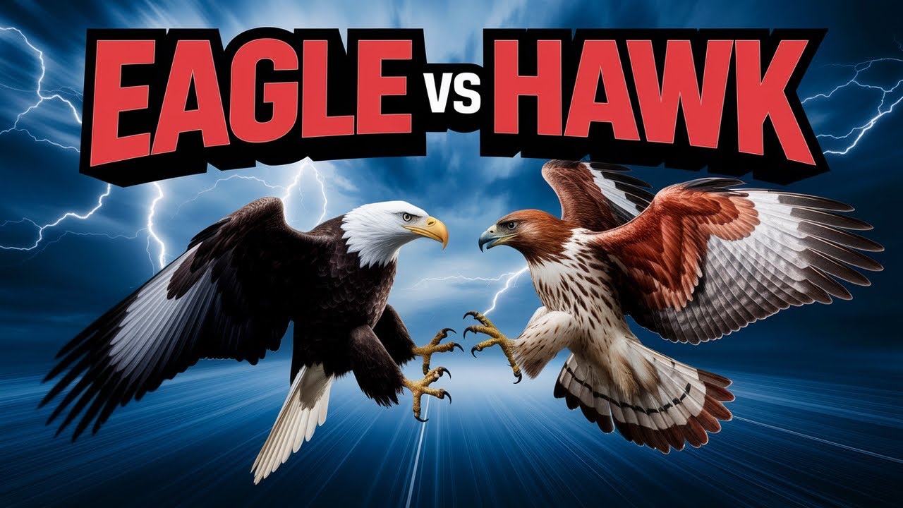 Eagle vs Hawk: Who Wins in a Fight? (The Ultimate Bird Battle!) - YouTube