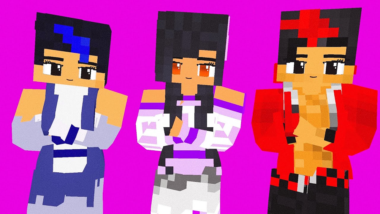 DARLING OHAYO SUPER IDOL DANCE : MINECRAFT ANIMATION | APHMAU ARRON 07 ...