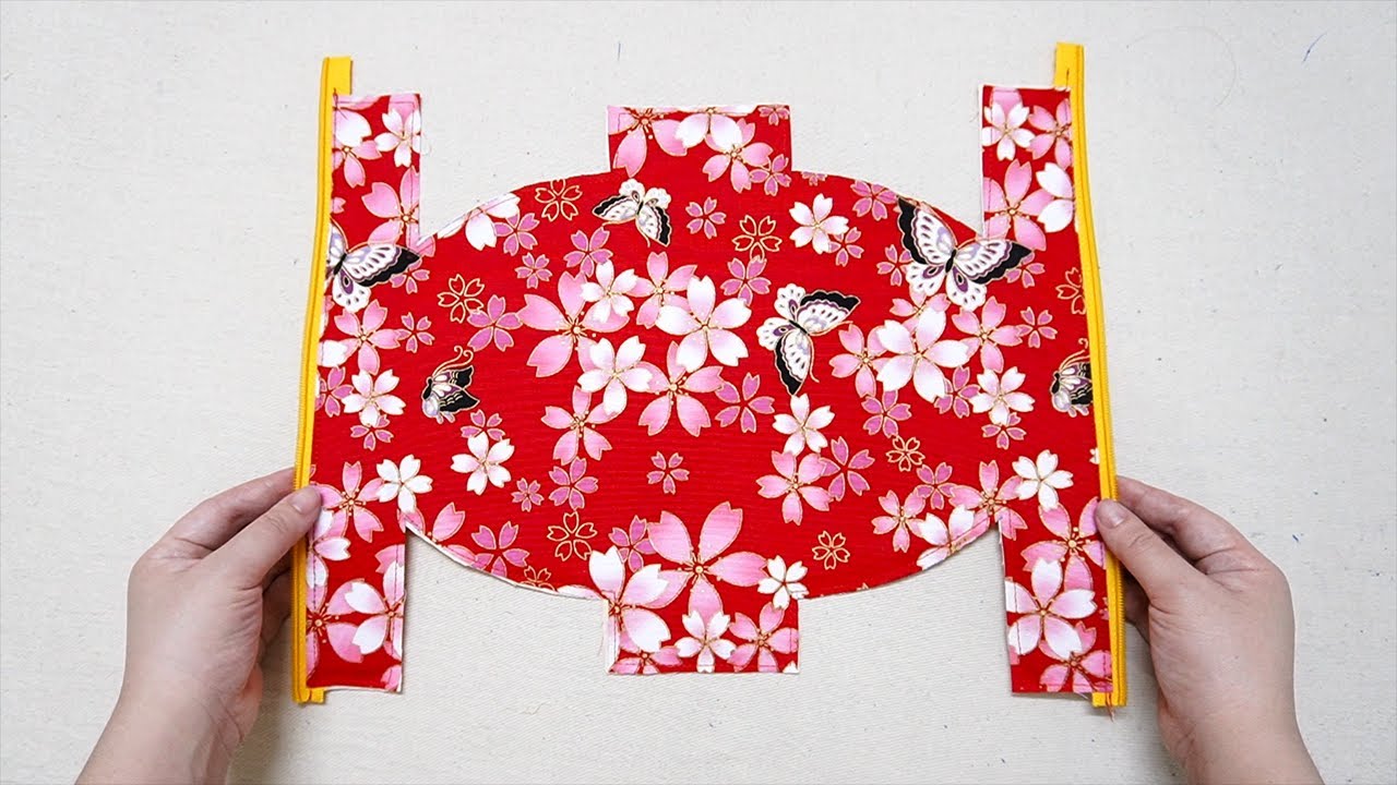 Free Pattern Pouch 💟 Making Cute Box Pouch Tutorial 💟 Misaki Sewing ...