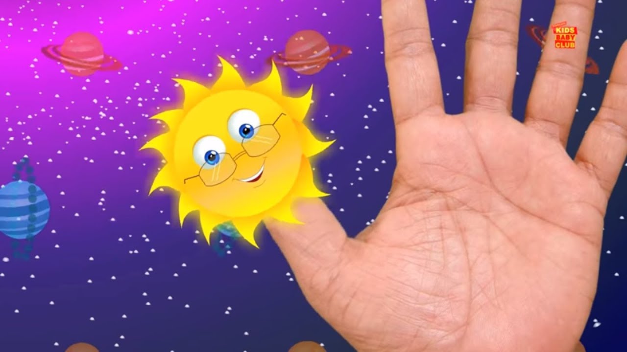 Tinh cầu Ngón tay Gia đình | vườn ươm vần cho trẻ em | Nursery Rhyme ...