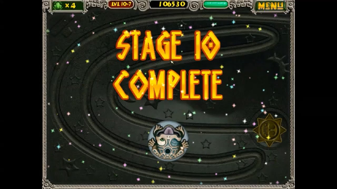 🔴 Zuma Deluxe 🟡 Stage 10 🟢 All Levels 🔵 Ace Time 🟣 Playthrough Gameplay ...