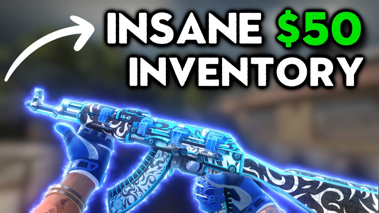 FULL CS:GO INVENTORY FOR $50! The Best Cheap CSGO Skins 2023! - YouTube