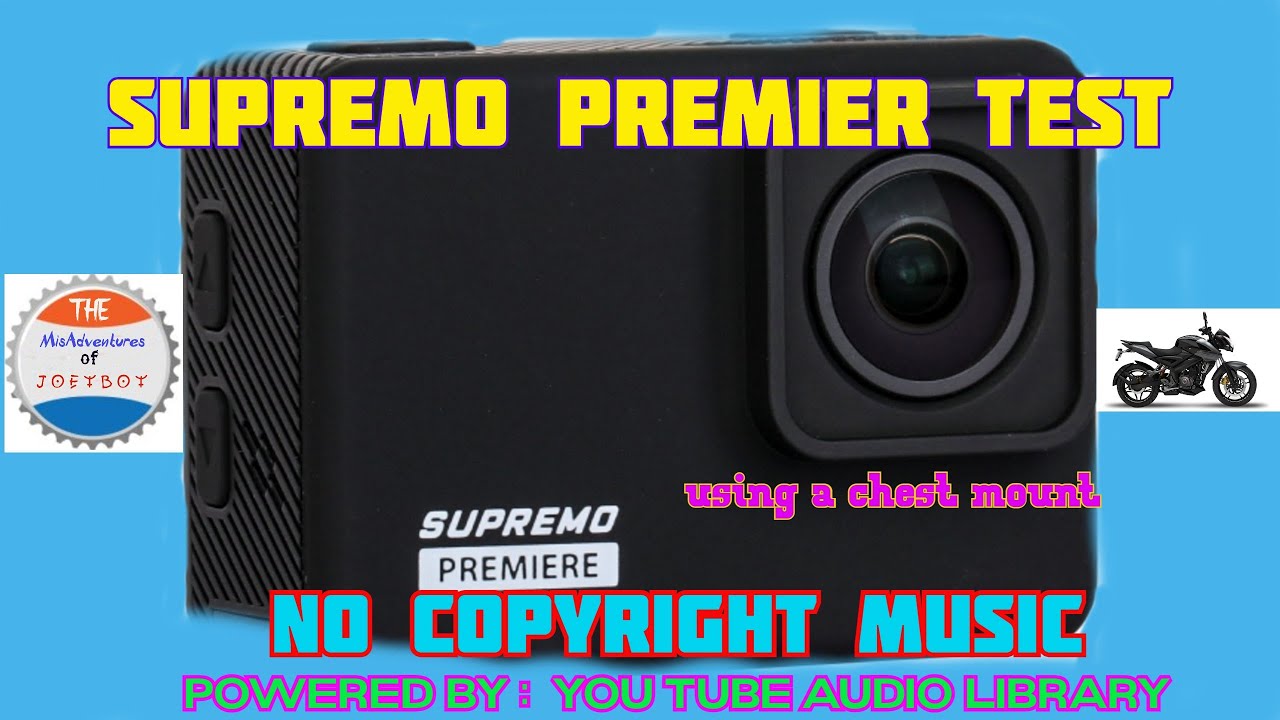 supremo premiere action camera testing - YouTube