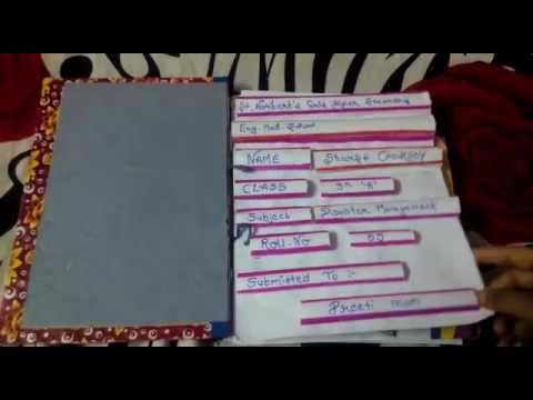 Project file ideas - YouTube