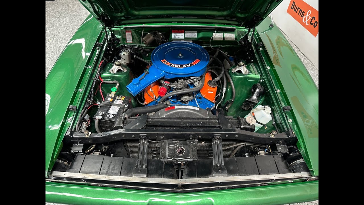 1974 Ford Falcon XB GS Coupe - Engine Video - YouTube