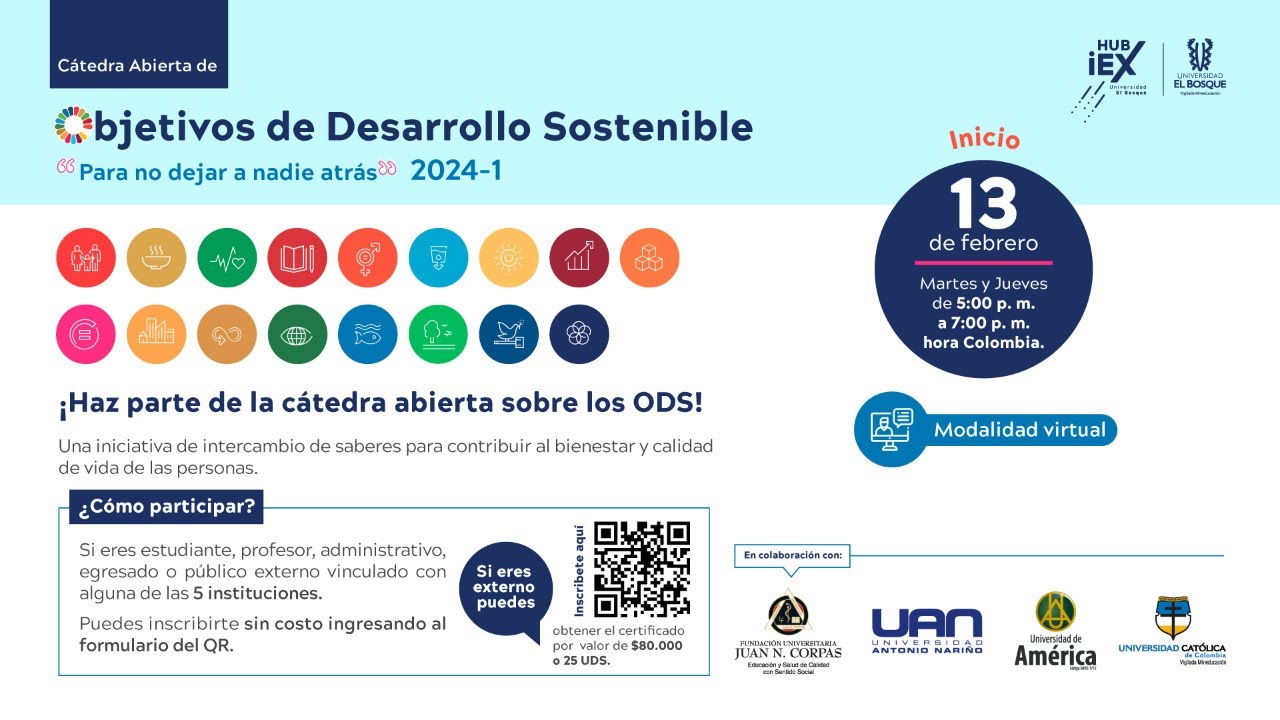 9 Mayo | Cátedra ODS - ODS 12 y 13: Producción y Consumo/Acción por El ...