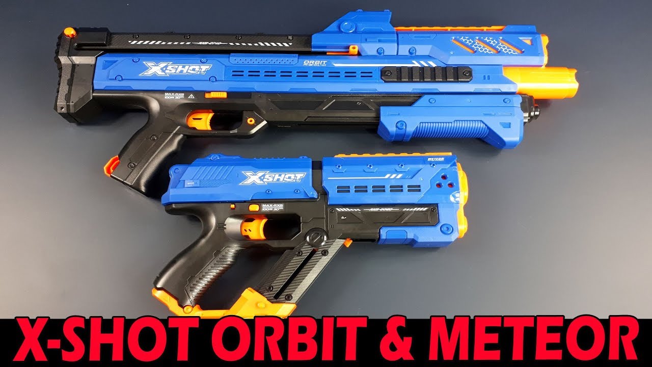X-SHOT CHAOS ORBIT / METEOR: Besser als die Nerf Rival Serie ...