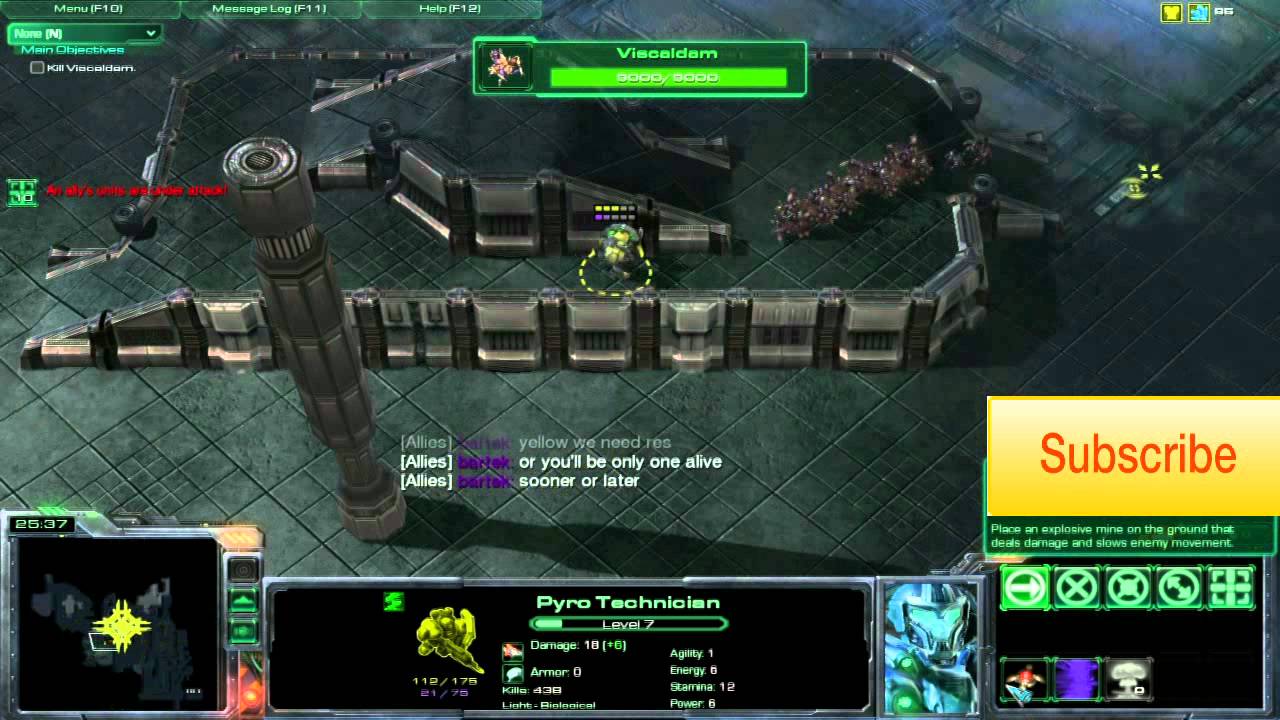 Nightmare In The Laboratory | Starcraft 2 Custom Game - YouTube