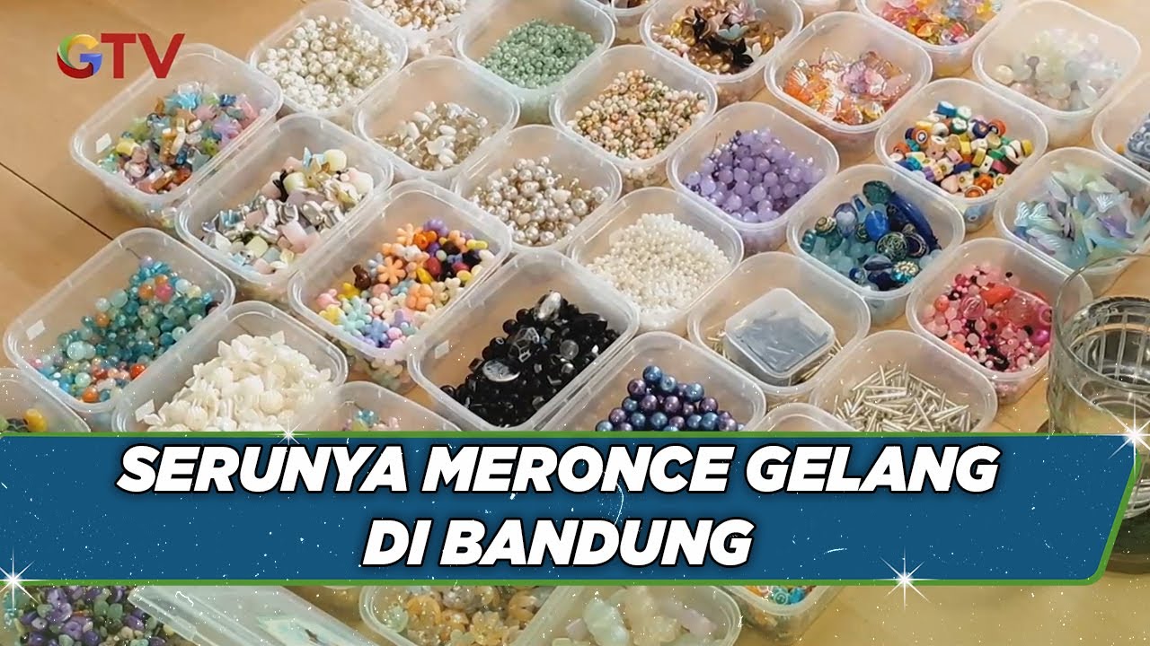 Serunya Isi Liburan dengan Meronce Gelang Hias Manik-manik di Bandung ...