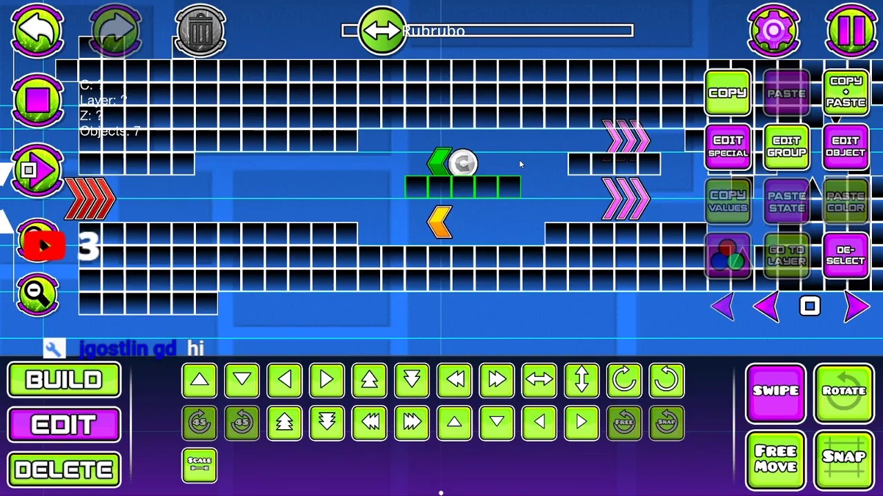 Geometry Dash Building Hellish Impact 1 and 2 - YouTube