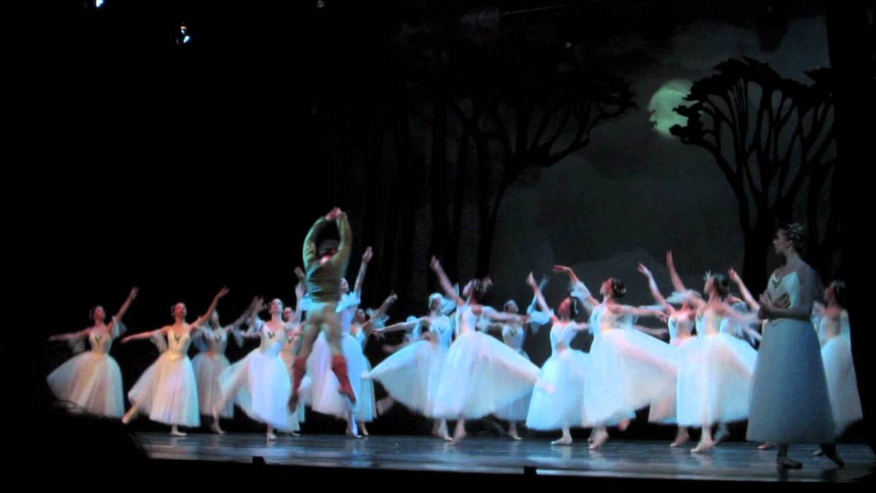 Giselle - death of Hilarion - YouTube