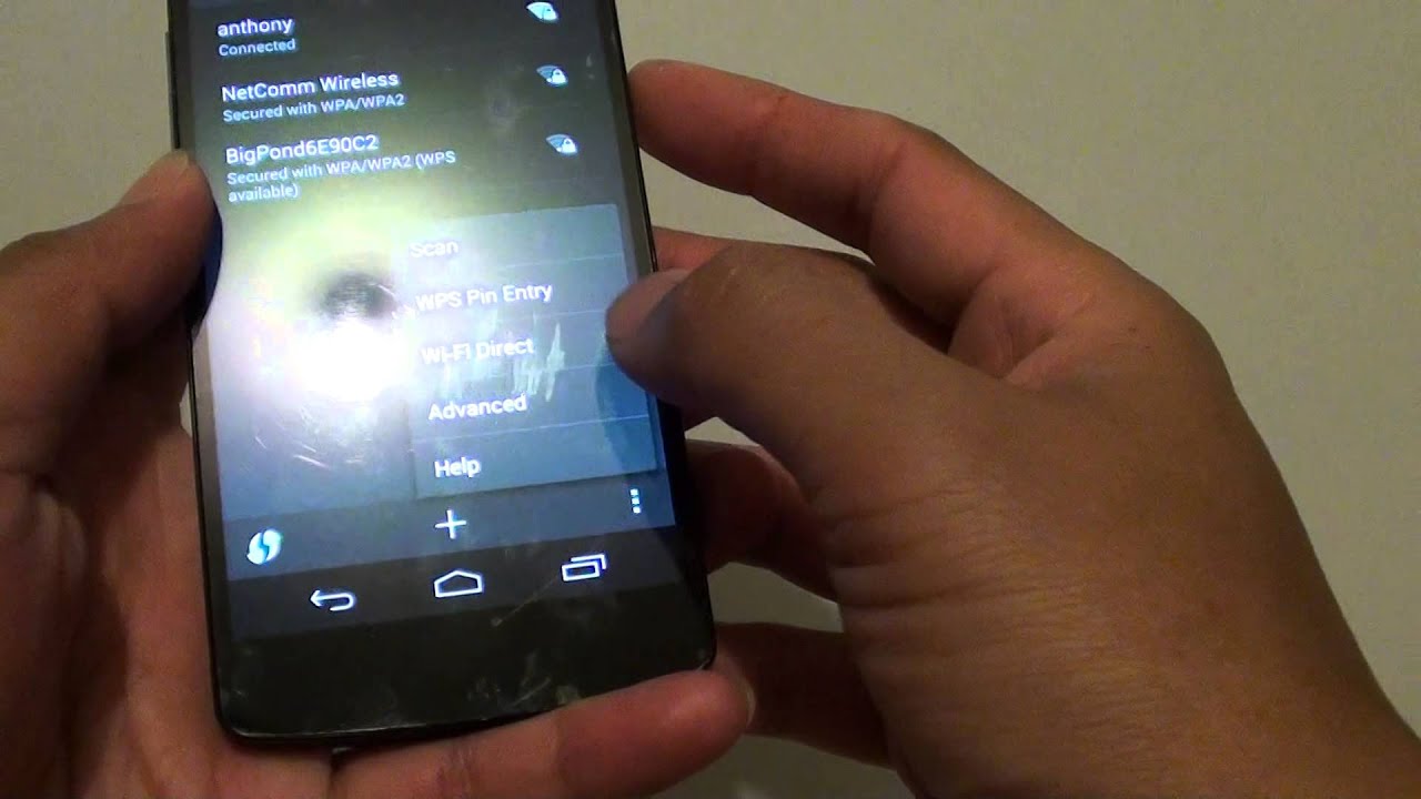 Google Nexus 5: How to Get WPS PIN Entry for Wi-Fi Router - YouTube
