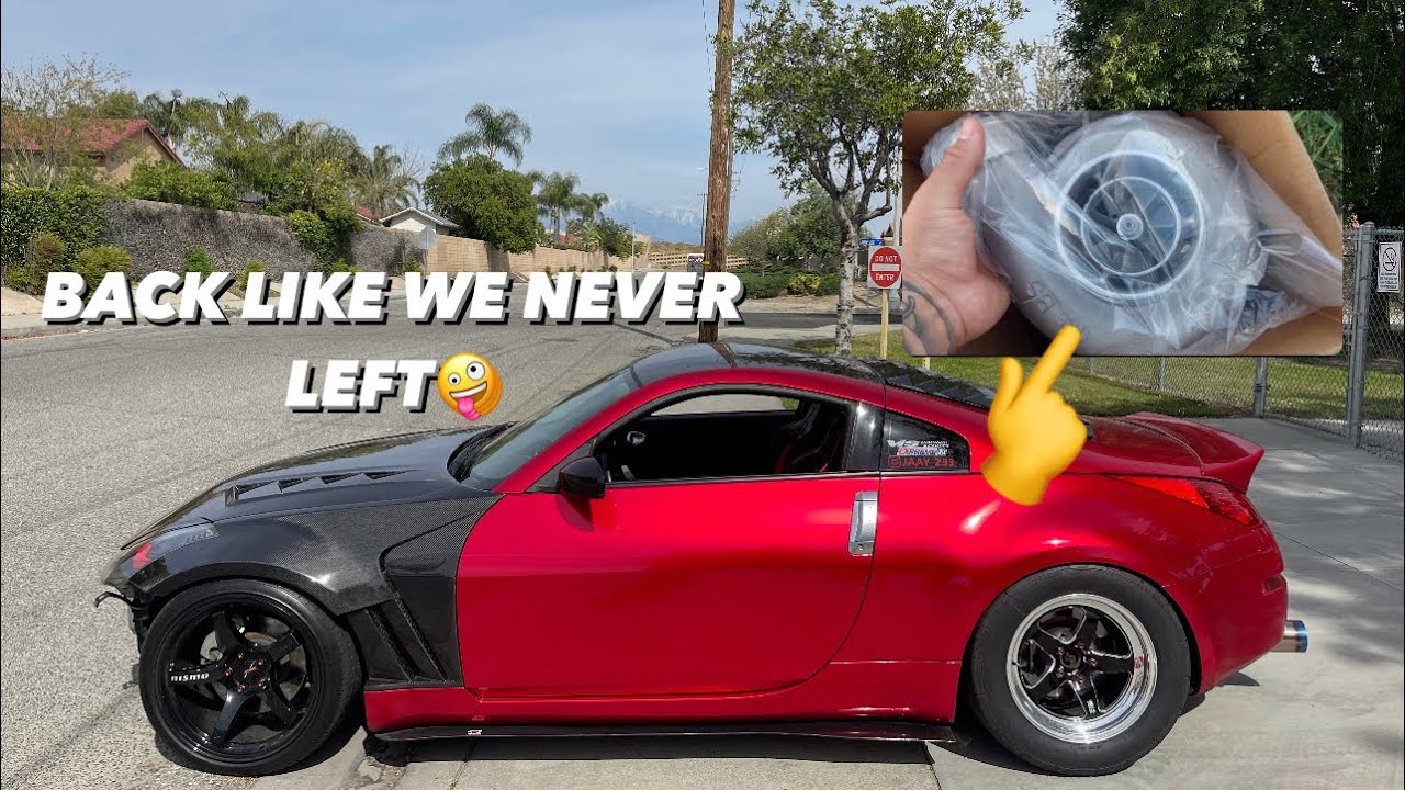 TURBO IS REBUILT AND BACK ON THE 350z! | Q50 3.7 VS Q60 RACE! - YouTube