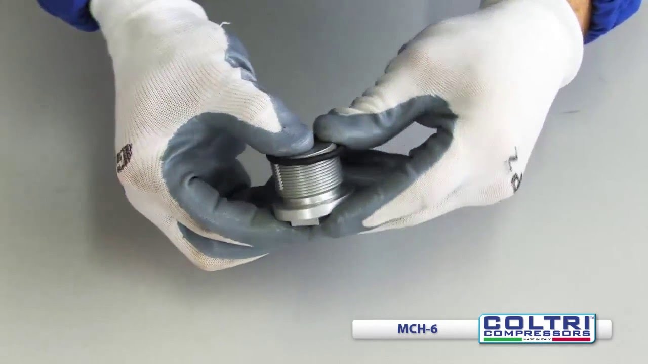 How To Replace A Coltri MCH6 Active Carbon Filter On An Air Compressor ...