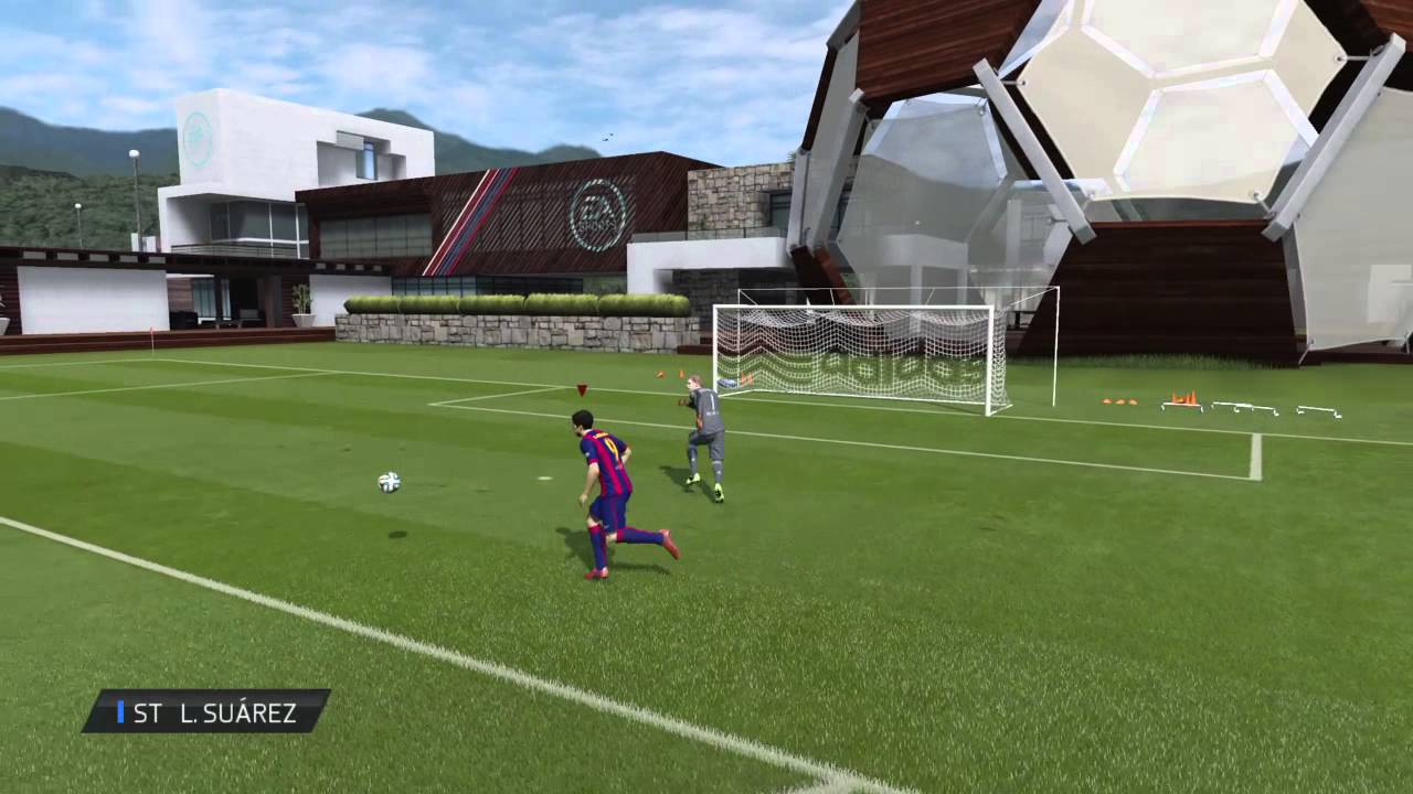 FIFA 15 practice arena - YouTube