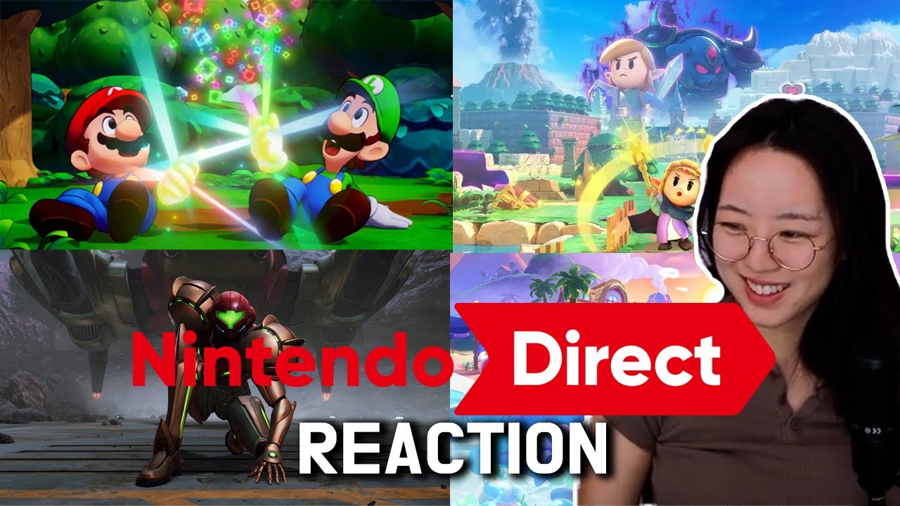 Nintendo Direct Reaction | Watch with Me - YouTube