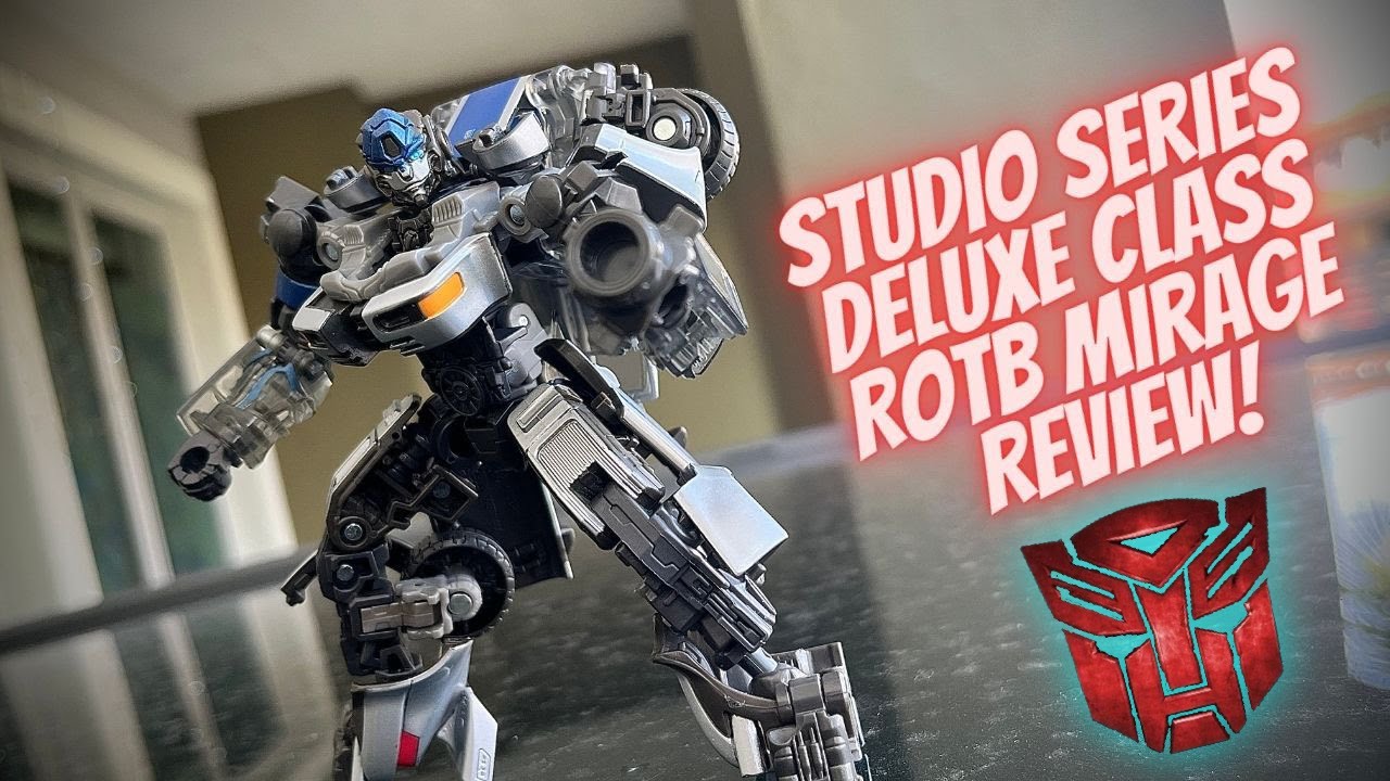 JJ Prime REVIEWS: Transformers Studio Series Deluxe ROTB MIRAGE! - YouTube