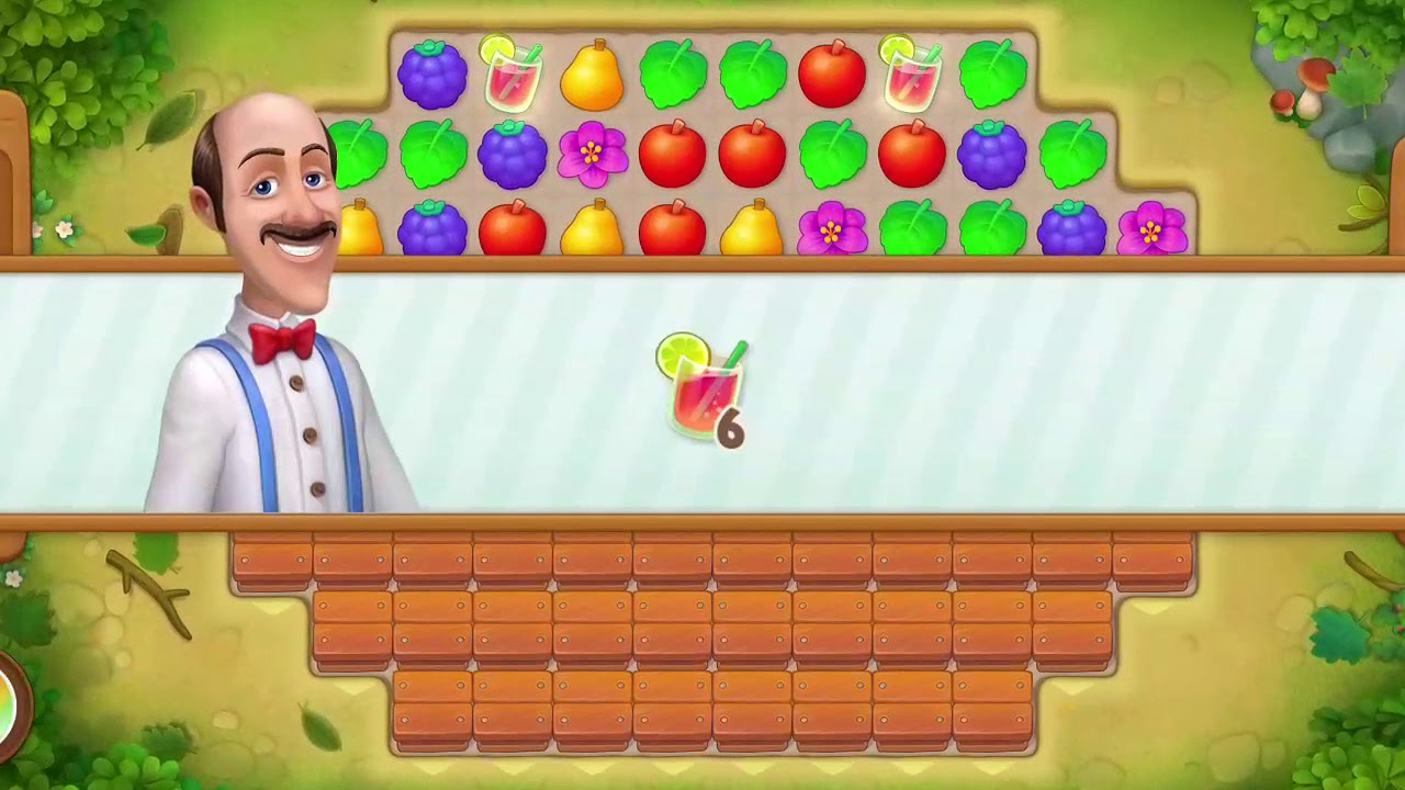Gardenscapes level 36 HD - YouTube
