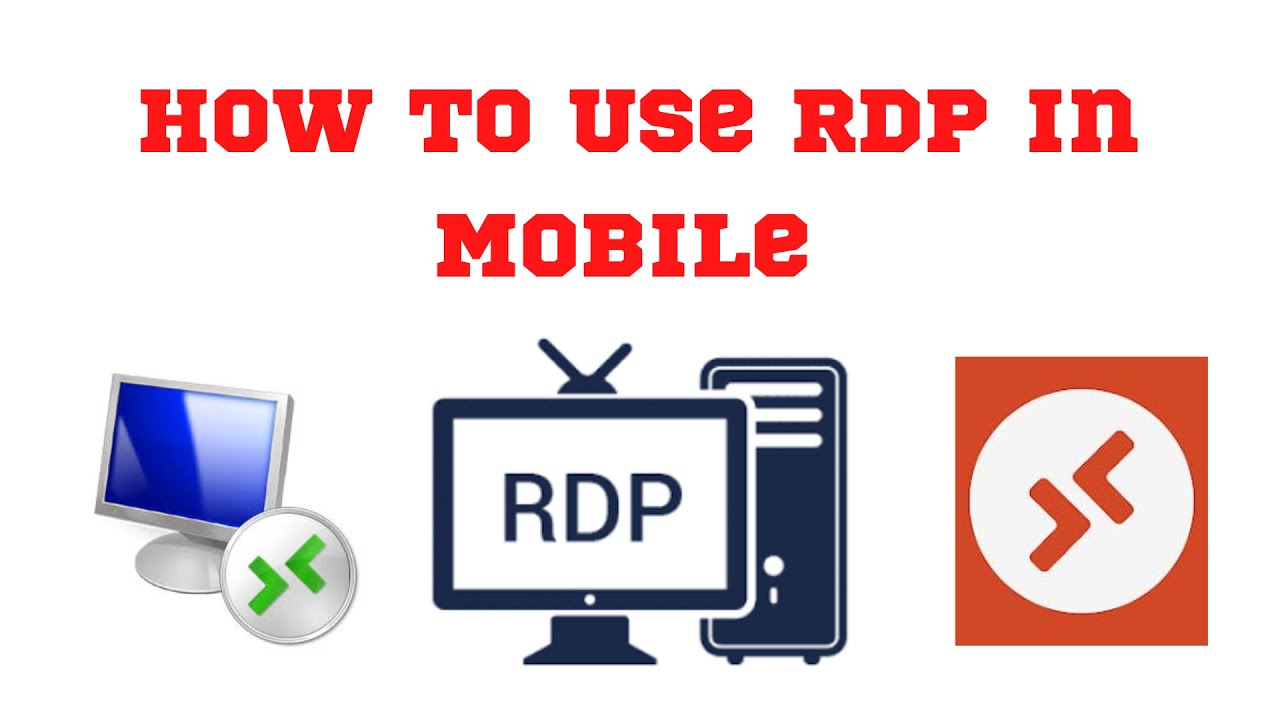 How To Login Rdp In Mobile How To Use Rdp Remote Desktop Computer In Android 2023 Youtube