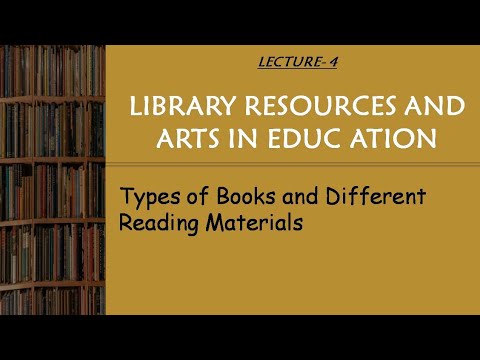 L-4 | Types of Books and Different reading material | B.Ed sem 1 - YouTube