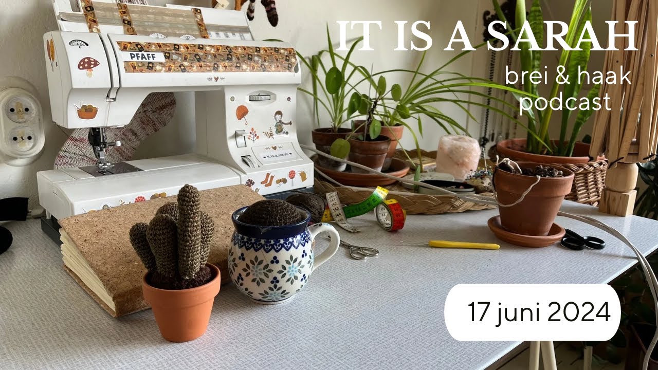 It Is A Sarah | (NL) | Ladderback Jacquard, nieuwe cactus & wolwas ...