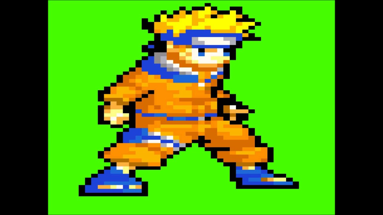 Naruto Sprite Animation Test 1 - YouTube