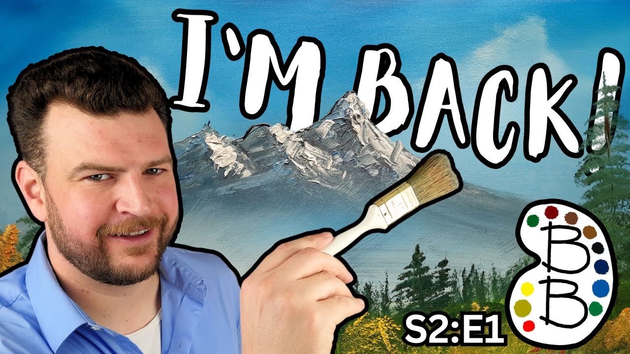 Becoming Bob S2:E1 Bob Ross Paint Along - YouTube
