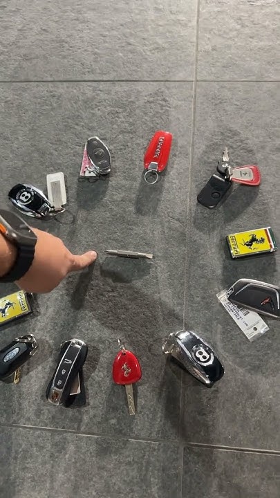 Key to figuring out what car you’re gonna use for the day! - YouTube