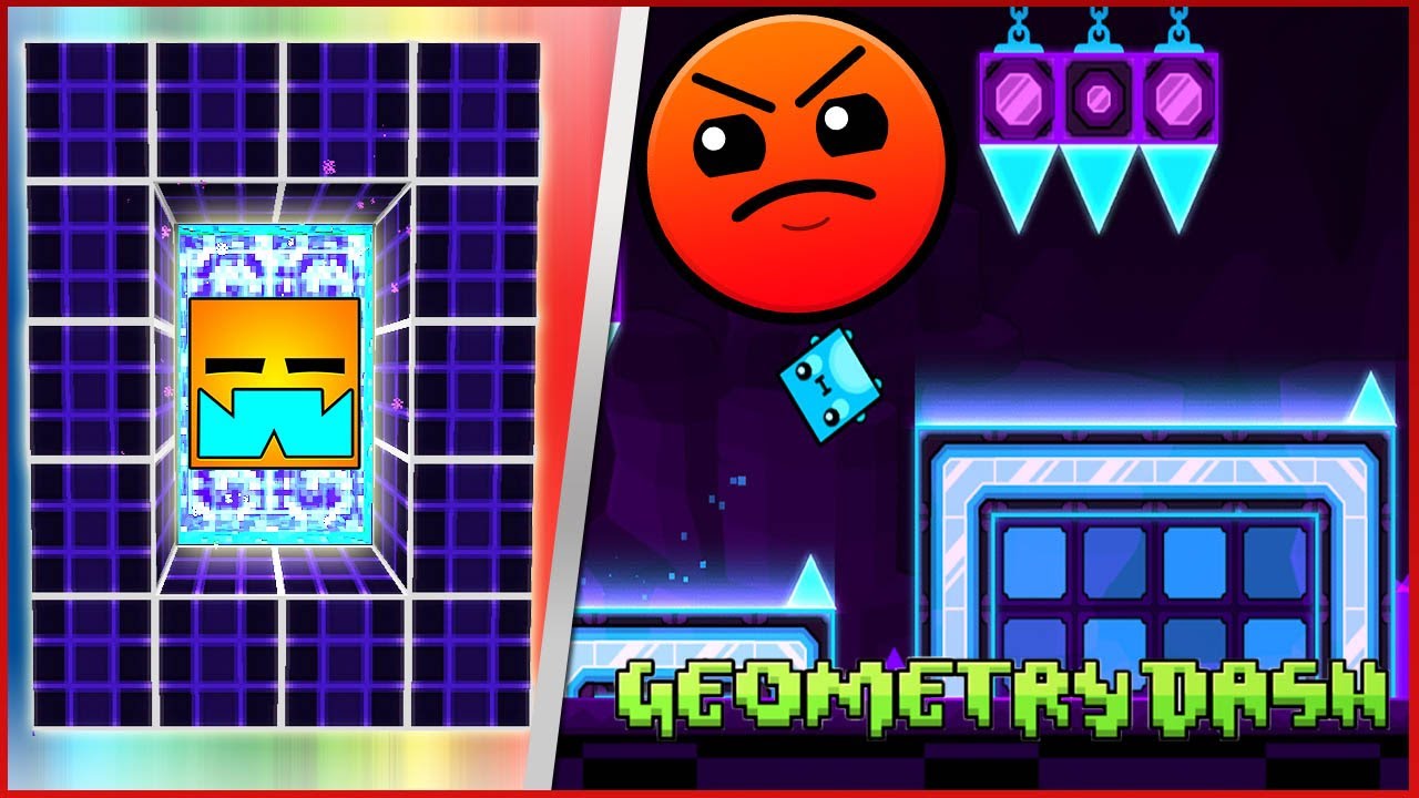 COMO FAZER UM PORTAL PARA O MUNDO DO GEOMETRY DASH - Minecraft - YouTube