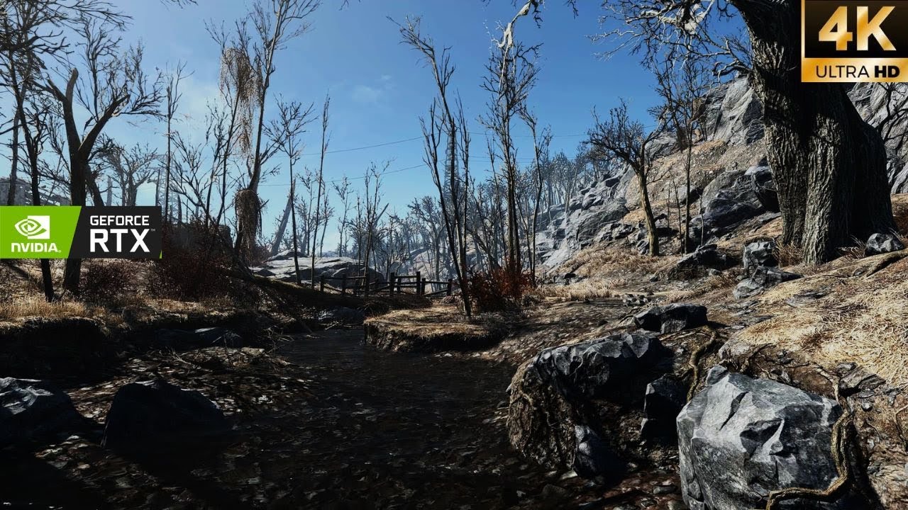 Fallout 4 Next Gen Ambience & Music l RTX 4060 Ti 4K - YouTube