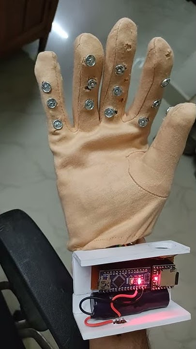 Arduino based hand gesture talking - YouTube