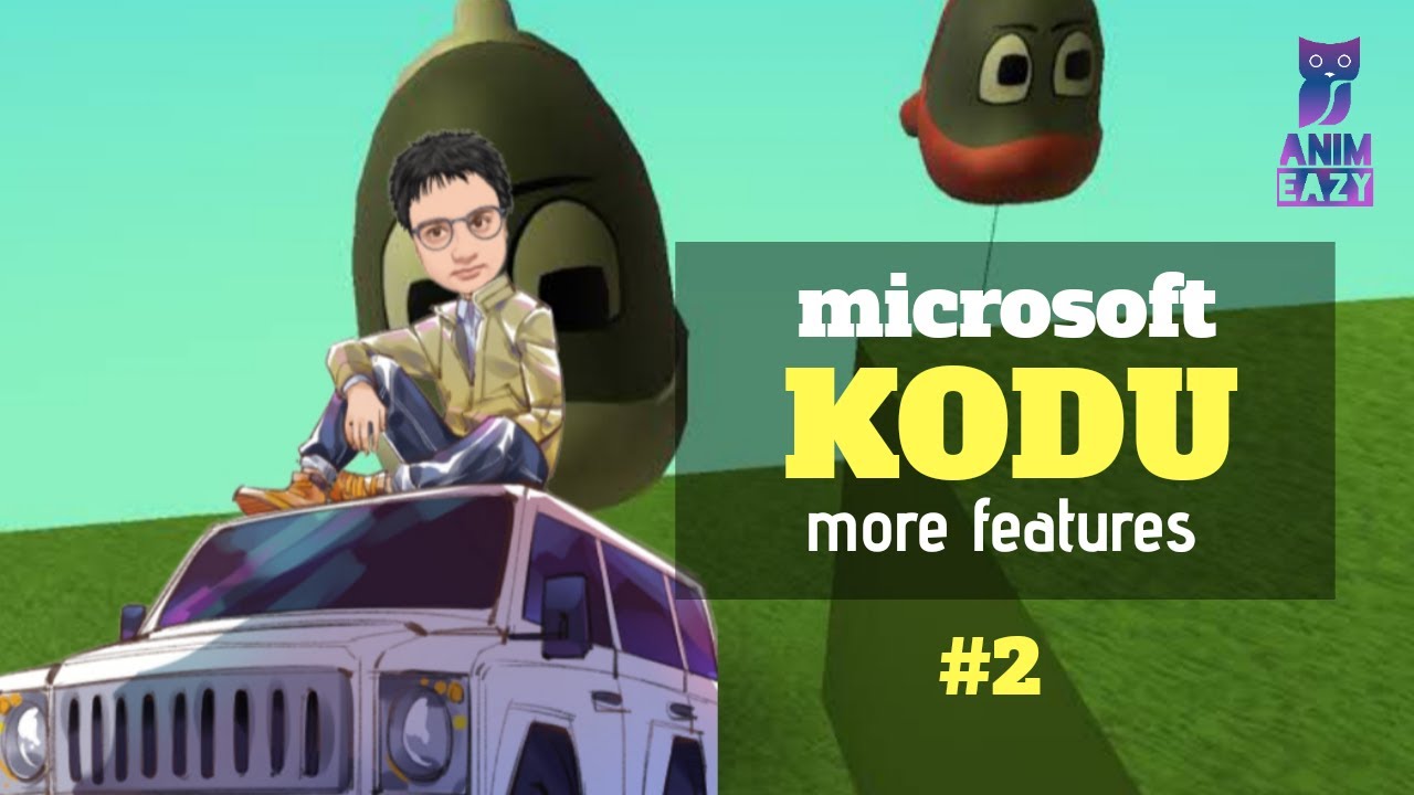 How to Start Making Games with Microsoft Kodu | Part 2 | AnimEAZY - YouTube