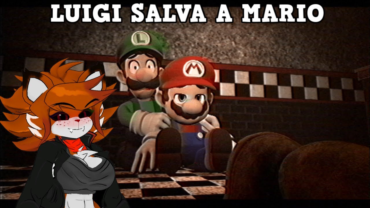 ¡LUIGI AL RESCATE DE MARIO! | Mario In Animatronic Horror #4 (Gameplay ...