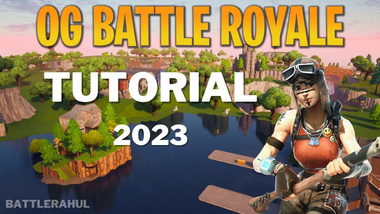 Tutorial | How To Play OG Fortnite in 2023! | ALL SKINS UNLOCKED ...