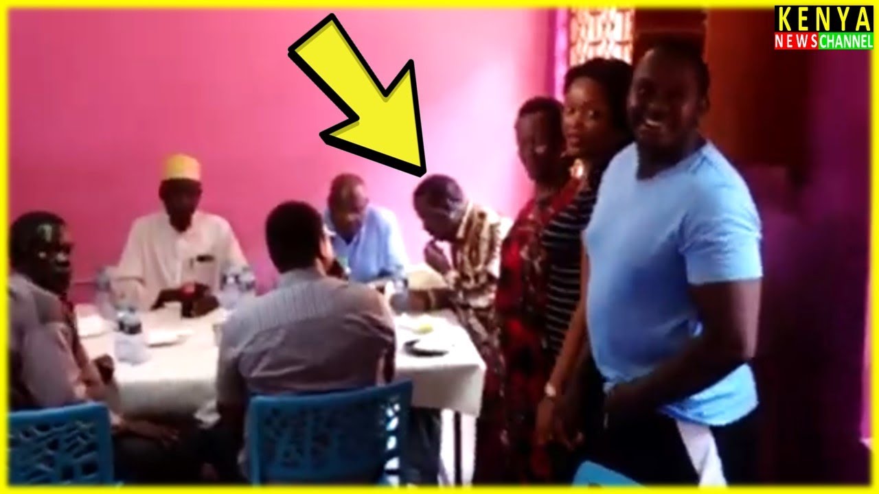RAILA ODINGA SURPRISES KIBANDA LADY AND ORDERS UGALI FISH - YouTube