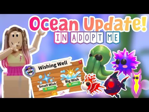 CHECKING THE NEW *OCEAN UPDATE* IN ADOPT ME - YouTube