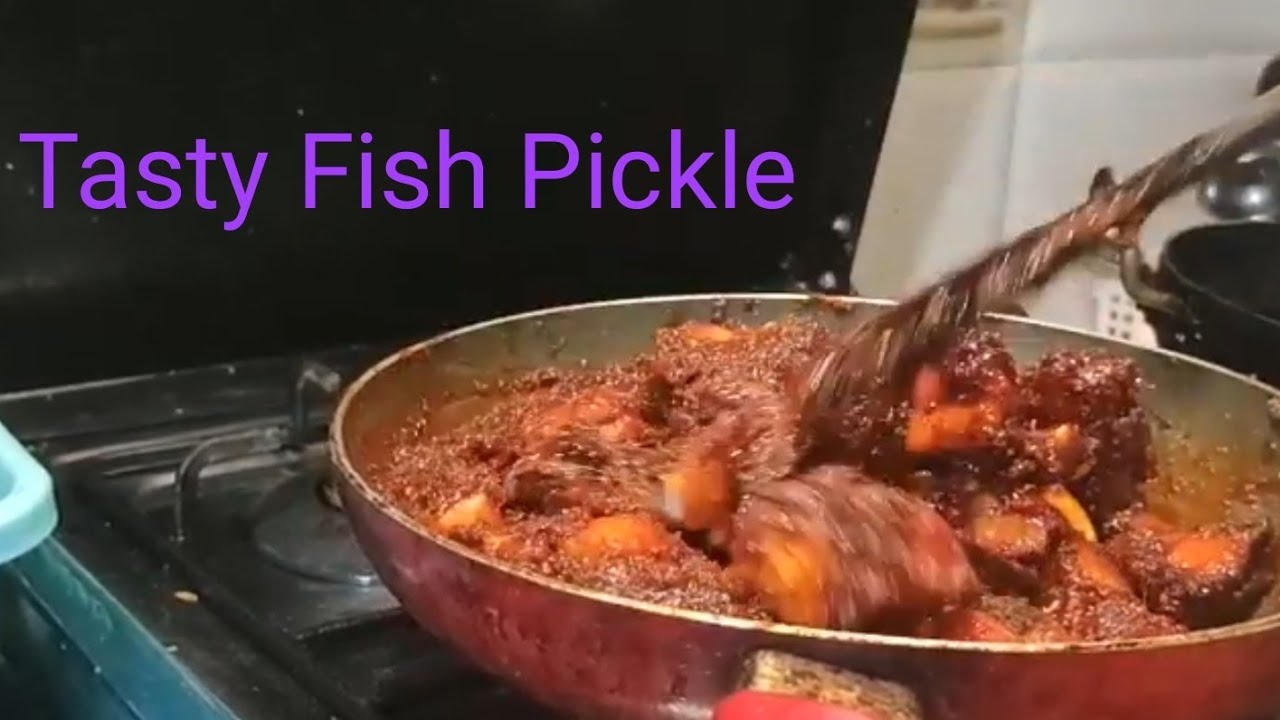 Fish pickle/Tasty Fish Pickle/Homemade fish pickle //lockdown recipes ...