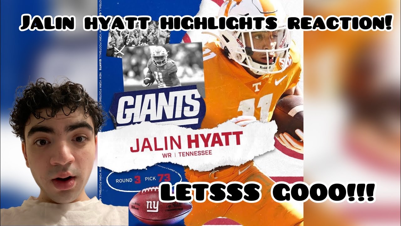 DEEP THREAT! JAYLIN HYATT TENNESSEE COLLEGE HIGHLIGHTS REACTION ...