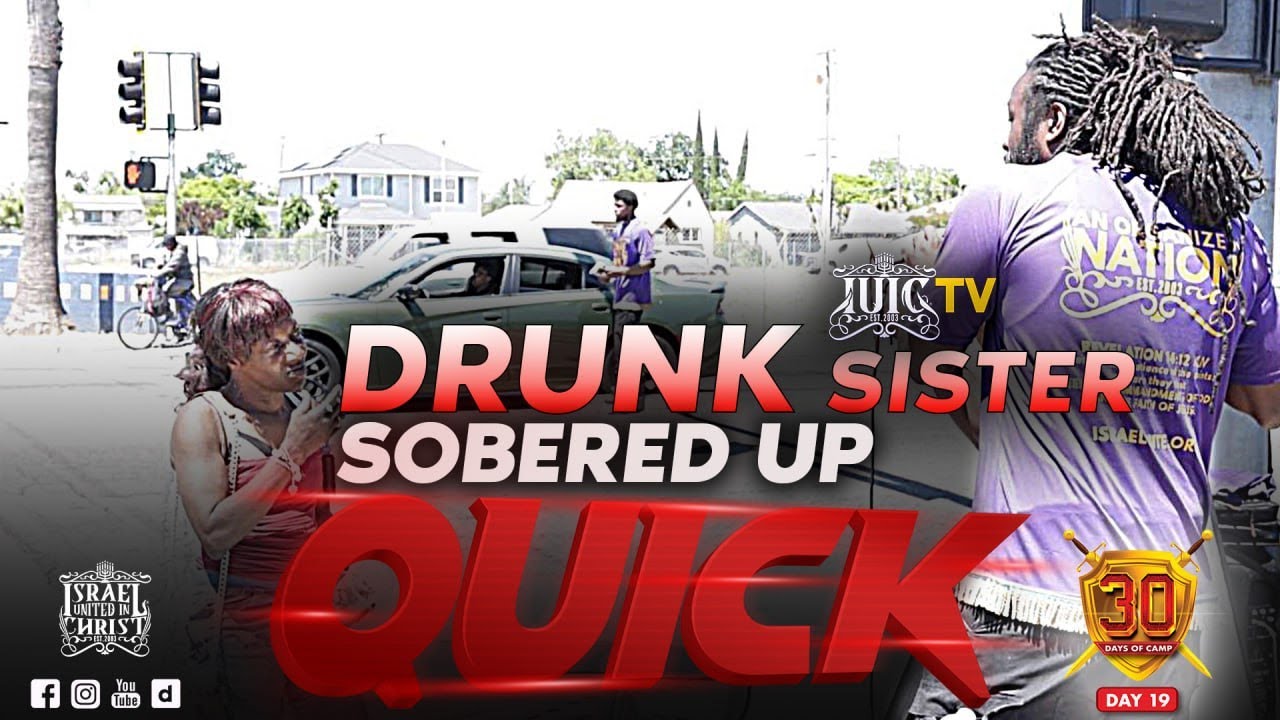 Drunk Sister Sobered Up Quick When The Prophets Started Speaking! - YouTube