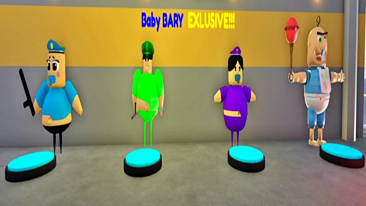 All Baby Barry in BABY BARRY'S PRISON RUN! SpeedRun | Roblox - YouTube