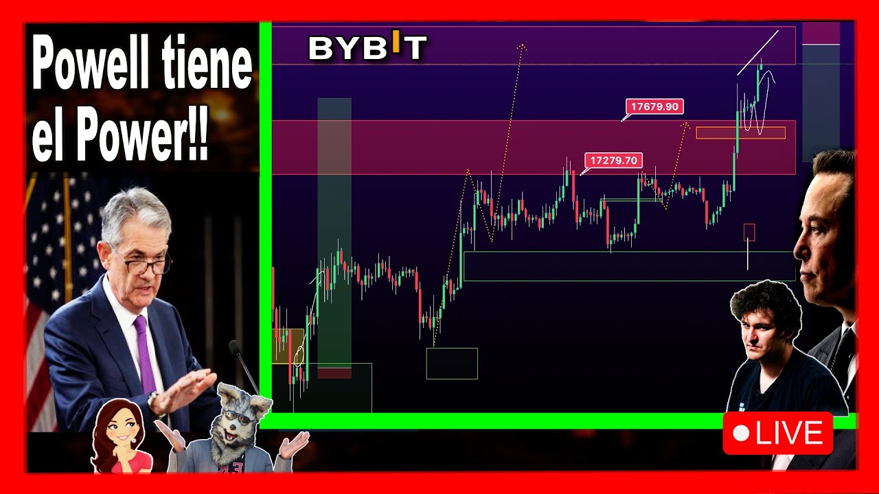 🔥BITCOIN rompe 18k | Powell Hara Historia hoy | Elon Musk pierde | Sam ...