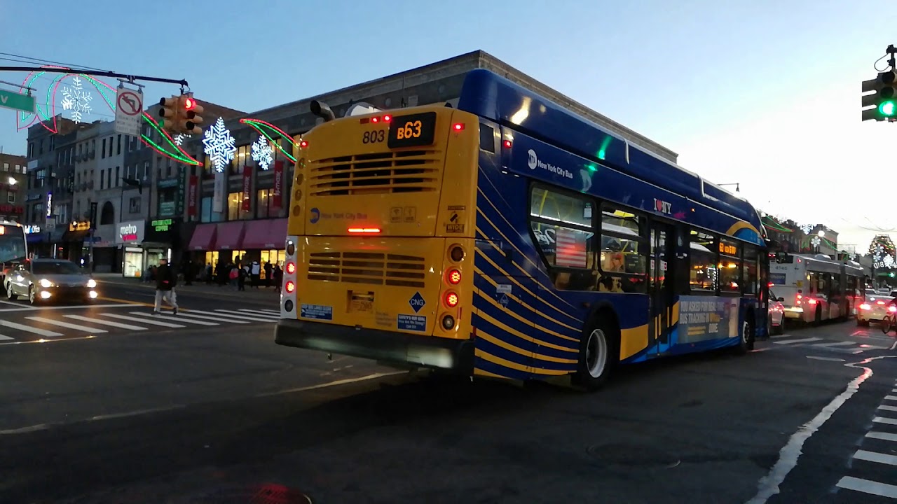 NYCT Bus: B1, B63, S53, and S79 SBS Bus on 86 Street & 5 Avenue - YouTube