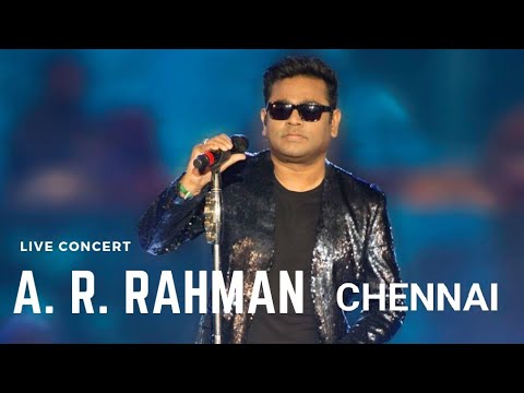 A.R. Rahman Chennai Live show Hindi || AR Rahman Live Performance || AR ...