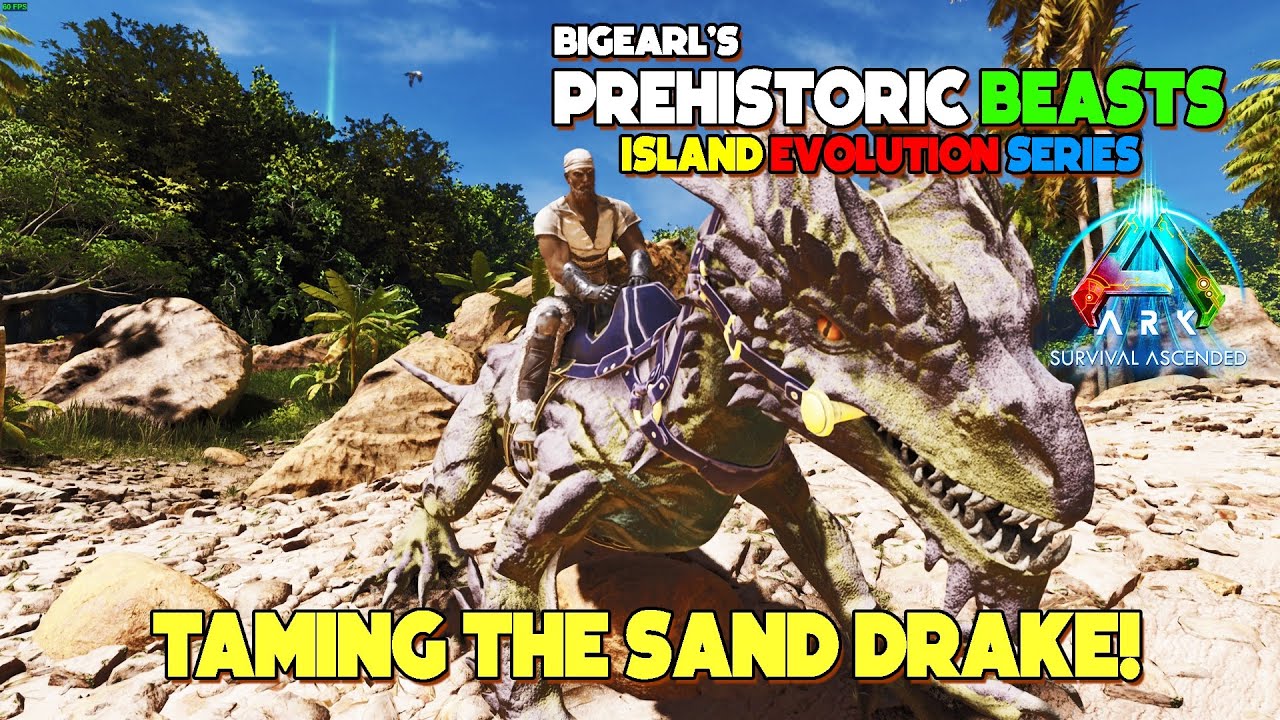 Ark: How To Tame The Invisible Sand Drake - I Was So Terrified! EP.9 ...