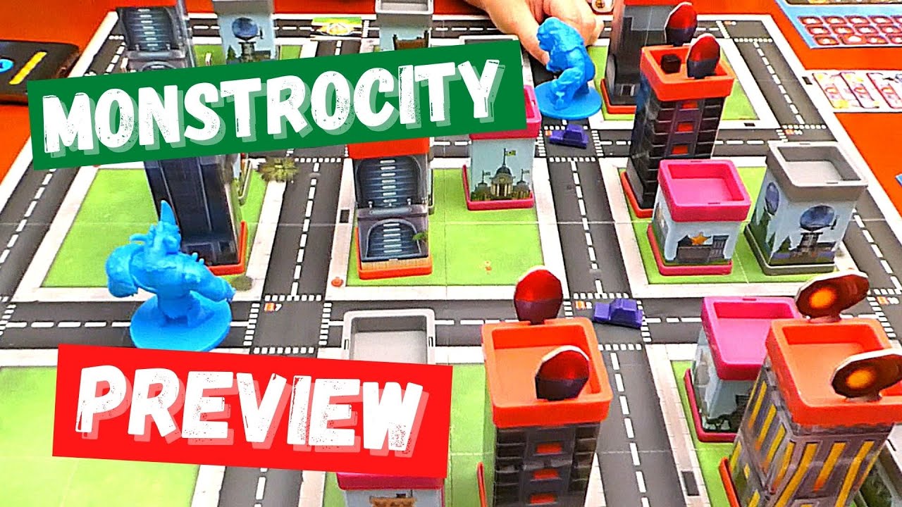 Monstrocity preview/playthrough - All Around The Board - YouTube